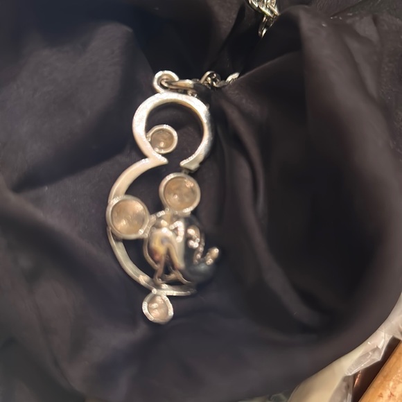 Vintage | Jewelry | Mickey Mouse Treble Cleft Pendant | Poshmark